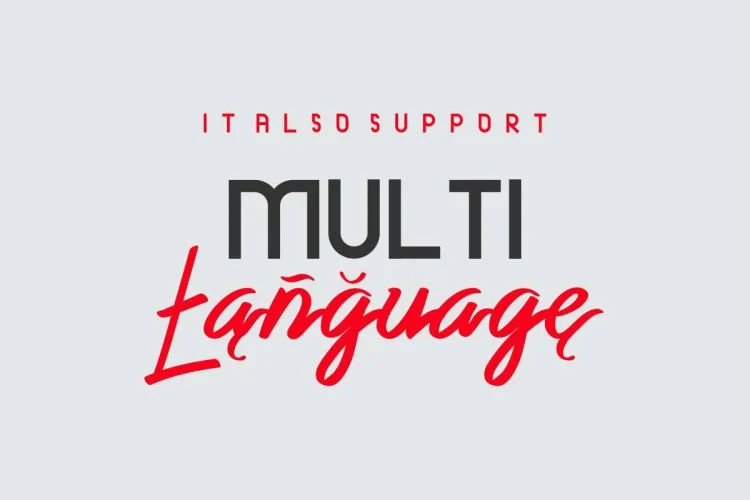 Reyburn Modern Family 4 Fonts by Edric Studio