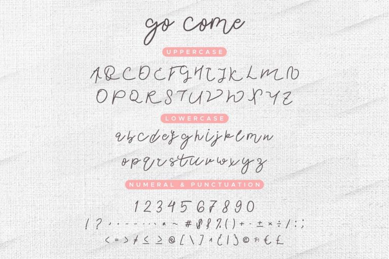 Go Come Font Duo by EdricStudio