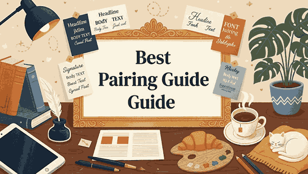 Best Font Pairing Guide for Designers (Step-by-Step)